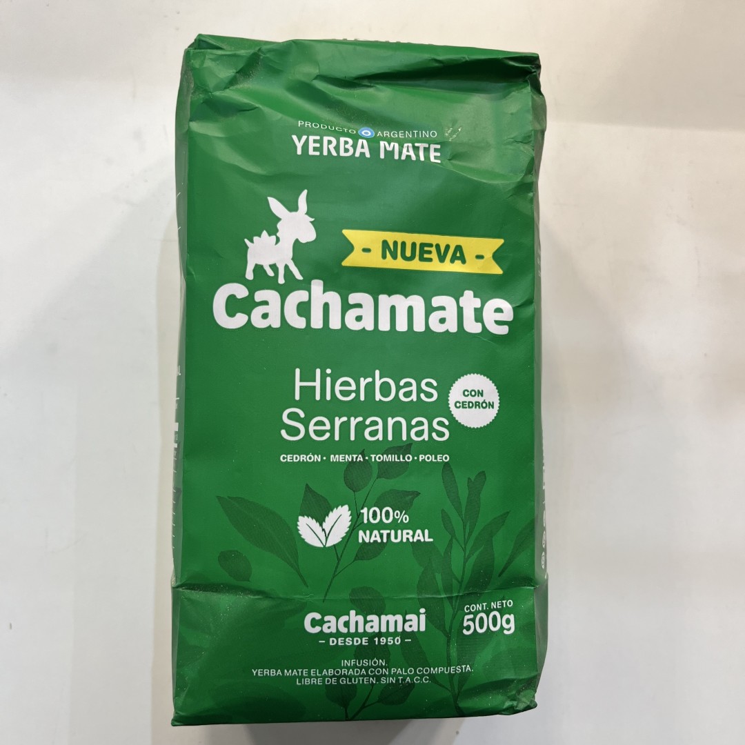 Yerba Mate CACHAMATE Mountain Herbs 500 g